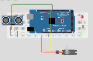 Proyek IoT – Kotak Sampah dengan Arduino Mega: Sensor Ultrasonik, Servo ...